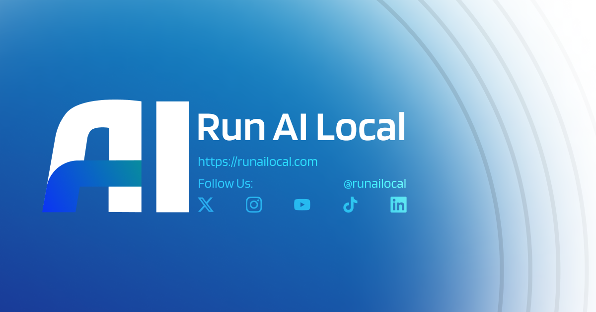 How to Run AI Locally using OLLAMA - RunAI Local